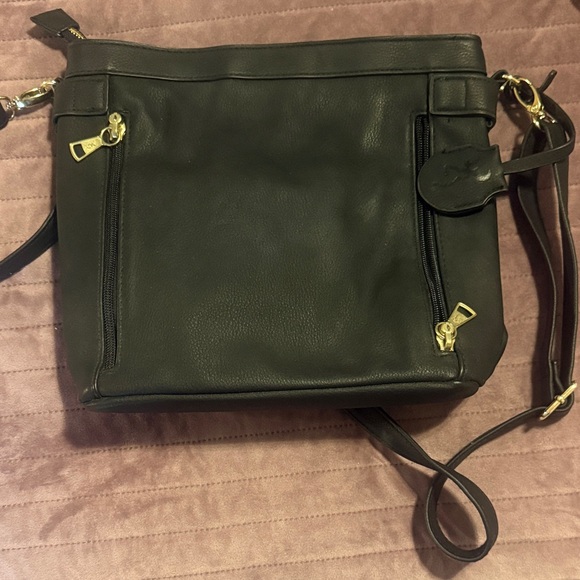 Bags | Browning Concealed Carry Black Leather Crossbody Bag | Poshmark